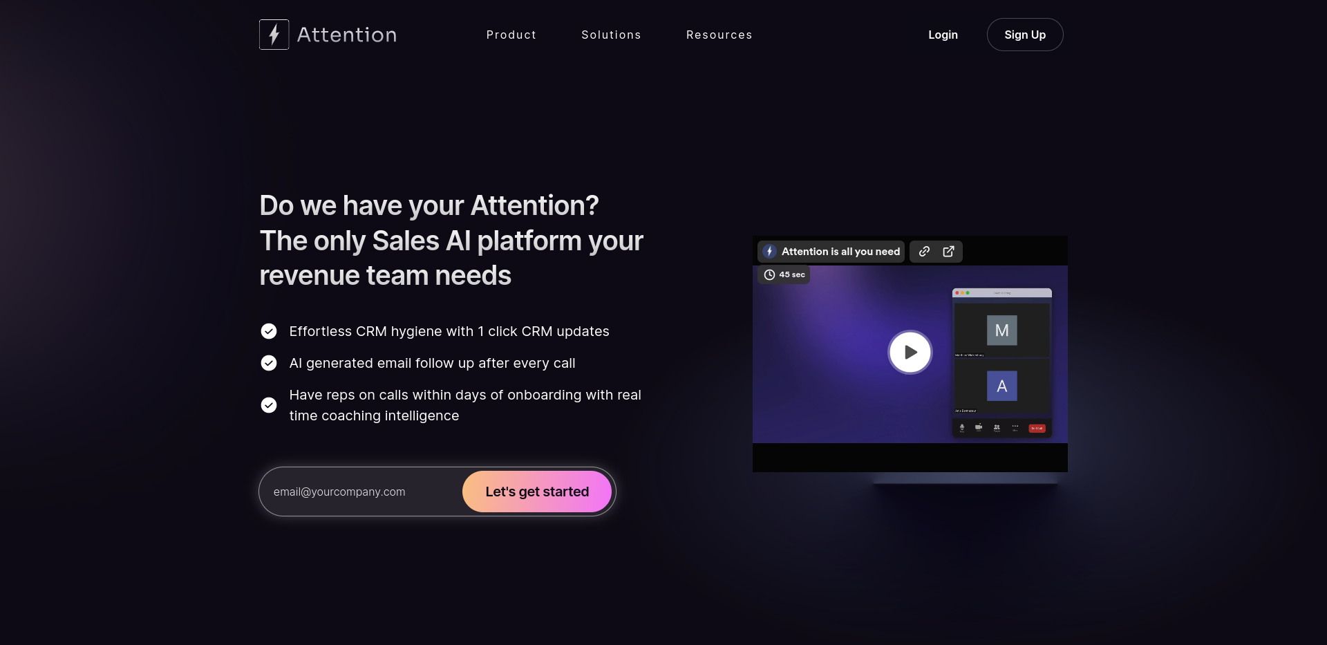 Attention